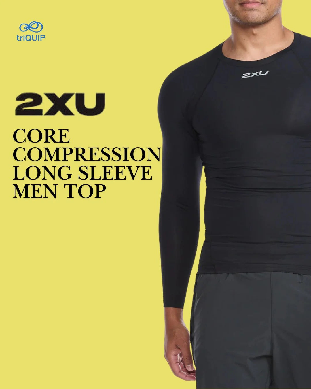 2XU Core Compression Long Sleeve Men Top – triQUIP Sports